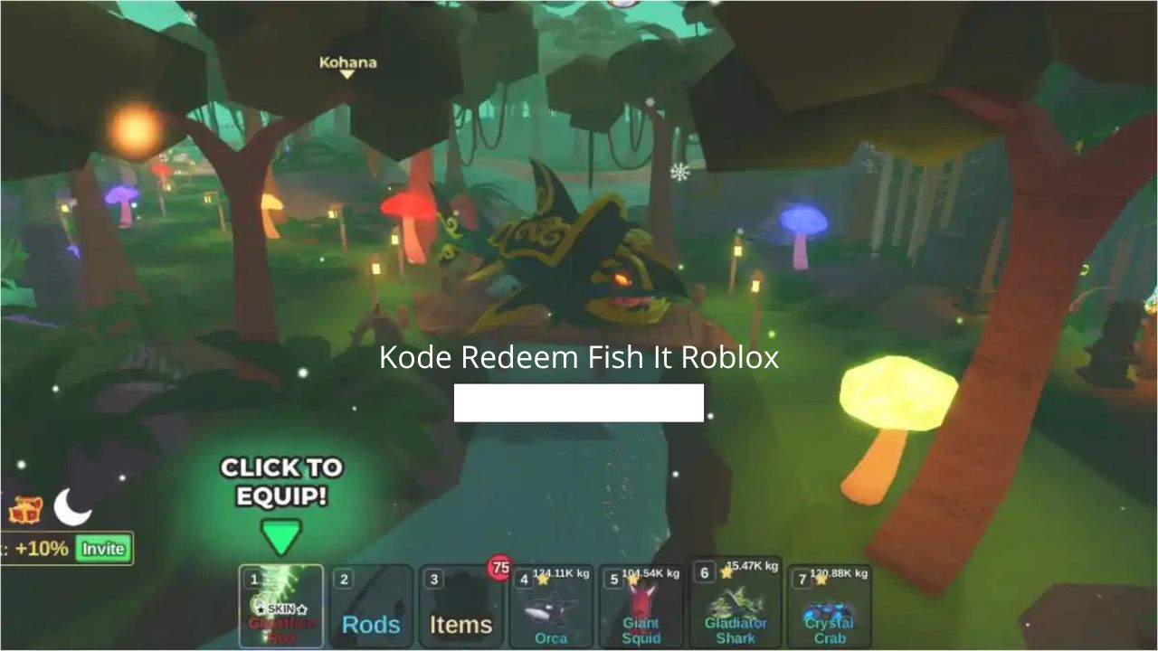 Daftar Kode Redeem Fish It Roblox 19 Desember 2025: Dapatkan Booster ...